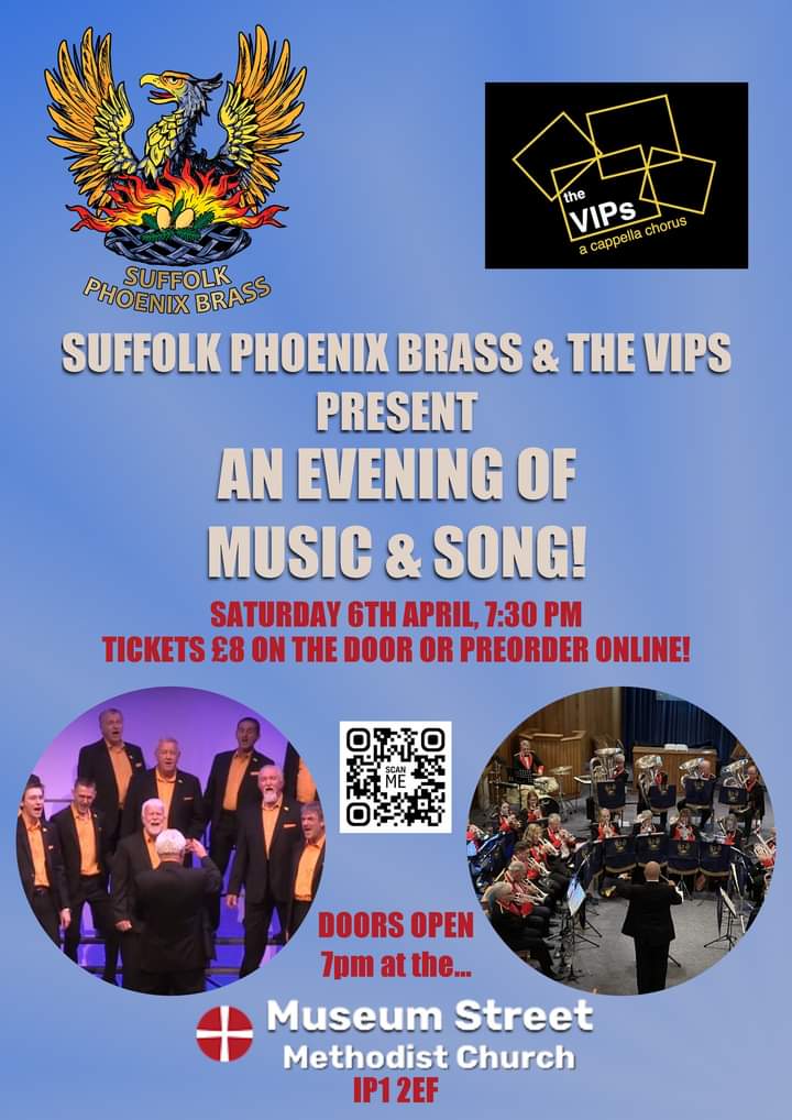 VIPs - 06/04/2024 7:00pm - Spring Concert with Suffolk Pheonix Band